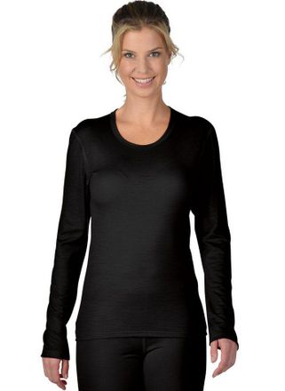 Trigema Longsleeve TRIGEMA Sportshirt aus Merinowolle (1-tlg)