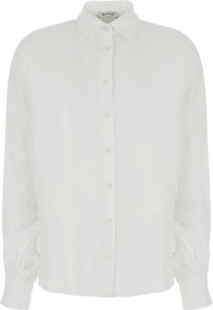 SoSUE Femme, Blouses et Chemises, Blanc, Taille: 38 FR Antonia Shirt