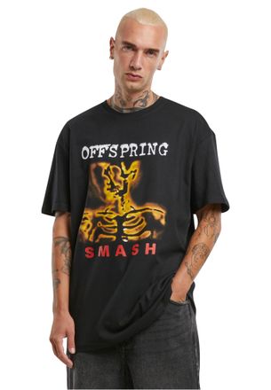 Merchcode Merchcode Herren Mc1028-offspring Smash Oversize Tee T-Shirt, Schwarz, 5XL EU