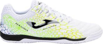 Joma Maxima 2532 Chaussures de football en salle pour homme, blanc, 45 EU