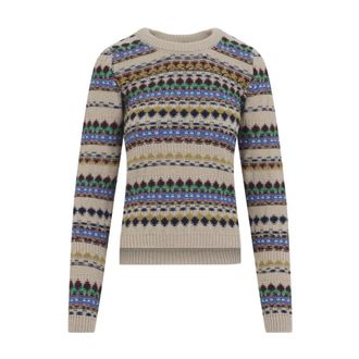 Dries Van Noten Tedd Pullover - - Knitwear - Damen - Beige - XS