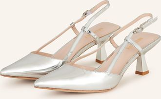 Mi-Mai Mi/Mai Lack-Pumps Corto silber