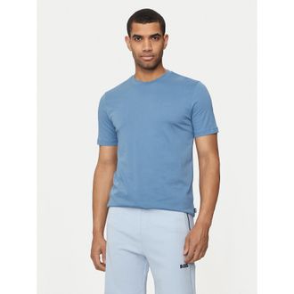 HUGO BOSS T-Shirt Thompson 01 50468347 Blau Regular Fit