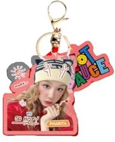 Generic Porte-clés Baby-Monster en acrylique avec inscription « Year Book », Pharia, 5cm