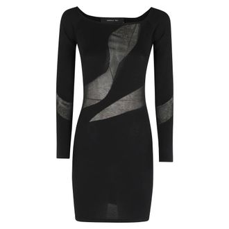 Federica Tosi Abito corto maniche lunghe - - Dresses - Damen - Schwarzk - M