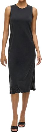 Vila Vimodala O-Neck S/L Midi Dress - Noos