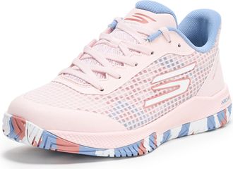 Skechers Damen Viper Court Pro Pickleball Sneaker, Helles Pink, 39.5 EU