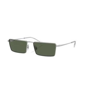 Ray-Ban unisex, Accessoires, Gris, Taille: 56 MM Emy Lunettes de soleil