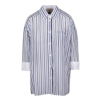 Semicouture Femme, Blouses et Chemises, Multicolore, Taille: 42 FR Gracia Striped Shirt