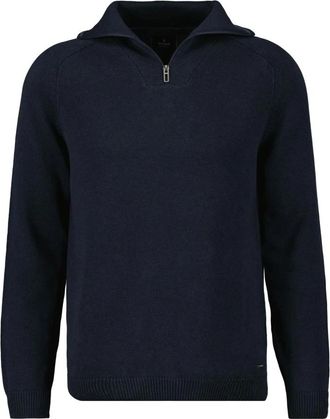 Ragman Herren, Strickwaren, Blau, MGröße