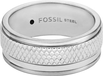 Fossil Herren-Edelstahlband Ringe