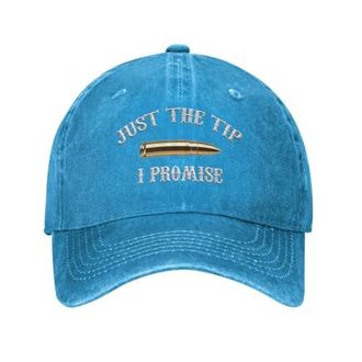 Generic Juste Le Bout, Promis. Femme Homme Chapeau De Cowboy Respirant Casquettes Snapback Anti UV Chapeau pour Golf Toutes Les Saisons Cyclisme