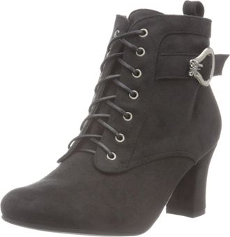 Hirschkogel by Andrea Conti Da.-Stiefelette, Damen Kurzschaft Stiefel, Schwarz (Schwarz 002), 35 EU