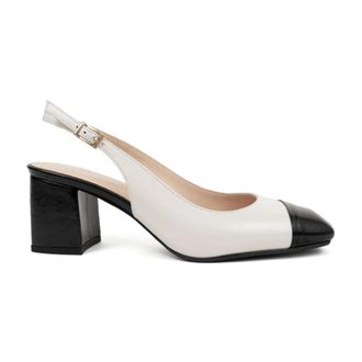 Sergio Moretti Klassische Beige Pumps mit mittlerem Absatz - - Shoes - Damen - Beige - 38 EU