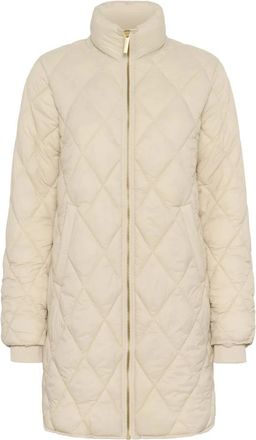 Part Two Femme, Manteaux, Beige, Taille: 42 FR Veste matelass&eacute;e avec col haut