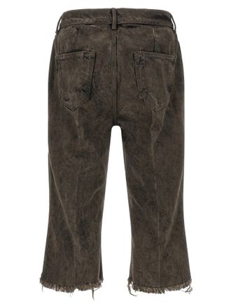 Rick Owens Bolan Cutoffs Short Trousers - Gray
