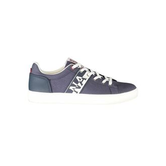 Napapijri Homme, Chaussures, Bleu, Taille: 42 EU Baskets en Polyester Bleu avec D&eacute;tails Contrastants