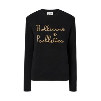 MC2 Saint Barth Femme, Pulls, Noir, Taille: 40 FR New Queen SweaT-shirt