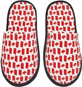 Generic Canada Imprimer Pantoufles Respirantes Pantoufle Légères Chaussures Pour Femme Intérieur Chambre M