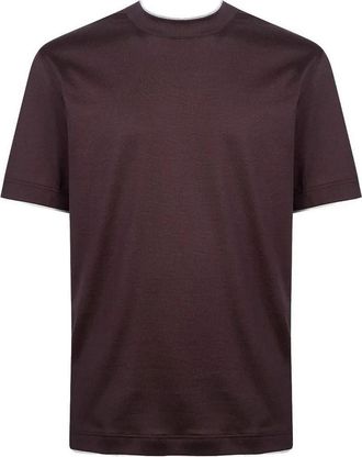 Eleventy T-Shirt - Rouge Brun
