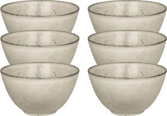 Broste Copenhagen Nordic Sand Schale 15 cm Set6