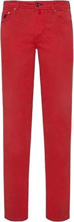 Vilebrequin Homme, Jeans, Rouge, Taille: W32 Gbetta18 Pantalon Gabardine Tencel 5 Poches