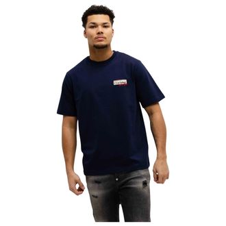 Iceberg Jersey T-Shirt - - Tops - Herren - Blau - S