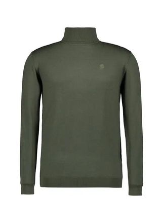 Karl Lagerfeld Herren Pullover gr&uuml;n unifarben