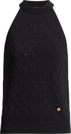 Balmain &Auml;rmellose Oberteile - - Tops - Damen - Schwarzk - XS