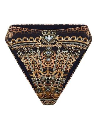 Camilla bas de bikini Masked Moonlight taille haute - Tons neutres