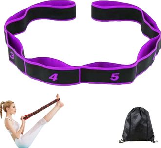 Generic 2026 Fitness Resistance Band for Stretching and Yoga, Number Resistance Band for Glutes, Stretch Bands for Exercise, for Yoga, Stretching, Pilates, Fi