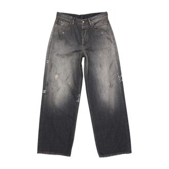 Acne Studios Homme, Jeans, Noir, Taille: XL Loose-fit Jeans
