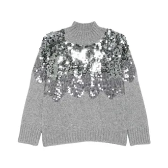 Liu Jo Liu Jo Pulls - Femme - Pulls - Gris - Taille: 42 FR