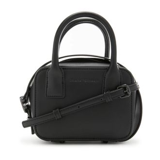 Chiara Ferragni Schwarze Kunstleder Crossbody Tasche - - Bags - Damen - Schwarzk - ONE SIZE