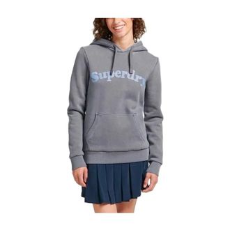 Superdry Femme, Sweatshirts et sweats &agrave; capuche, Gris, Taille: 36 FR Vintage Cooper Sweat