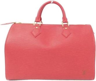 Louis Vuitton Sac Boston Pre-owned - Femme - Pre-owned - Rouge - Taille: ONE Size