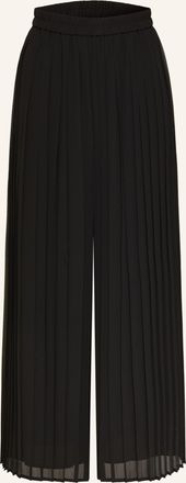 van Laack Van Laack Marlenehose Mit Plissees schwarz