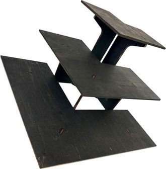 Heallily Eckregal Aus Holz Mobiles Lebensmittelst&auml;nder Abnehmbarer Tischst&auml;nder F&uuml;r Messest&auml;nde Und Events Produktst&auml;nder Mit Einfacher Montage