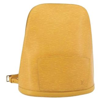 Louis Vuitton Sac bandouli&egrave;re vintage en cuir Epi Pre-owned - Femme - Pre-owned - Jaune - Taille: ONE Size