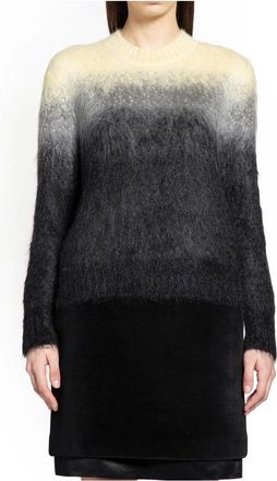 Jil Sander Femme, Pulls, Multicolore, Taille: 34 FR Gradient Mohair Jumper