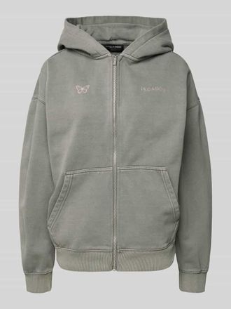 Pegador Oversized Sweatjacke mit K&auml;nguru-Tasche Modell NIVELLES