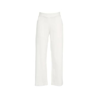 OBL&Ograve; Femme, Pantalons, Blanc, Taille: 42 FR Pantalon Palazzo