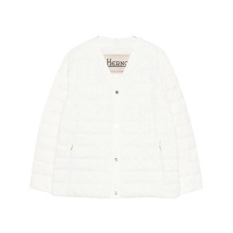 Herno Femme, Vestes, Blanc, Taille: 40 FR Outerwear Herno