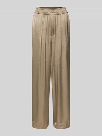 Mbym Wide Leg Stoffhose mit elastischem Bund Modell Asaka