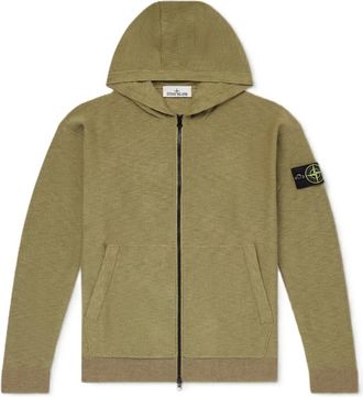 Stone Island Homme, Sweatshirts et sweats &agrave; capuche, Vert, Taille: S Zip-throughs