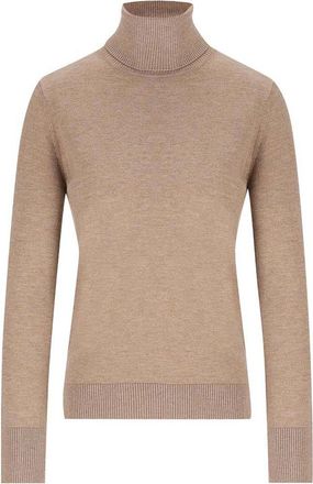 Max Mara Rundhalspullover - Rot