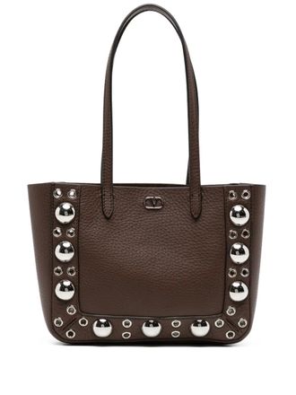 Valentino Garavani mini sac Nellcôte - Marron