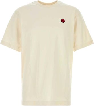 Kenzo Homme, Tops, Jaune, Taille: M Cotton T-Shirt