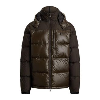 Ralph Lauren Homme, Vestes, Brun, Taille: L La Doudoune Bicolore Gorham