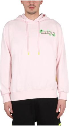 Barrow Barrow, Homme, Sweatshirts et sweats &agrave; capuche, Rose, Taille: M Capuche &agrave; cordon de serrage avant/arri&egrave;re